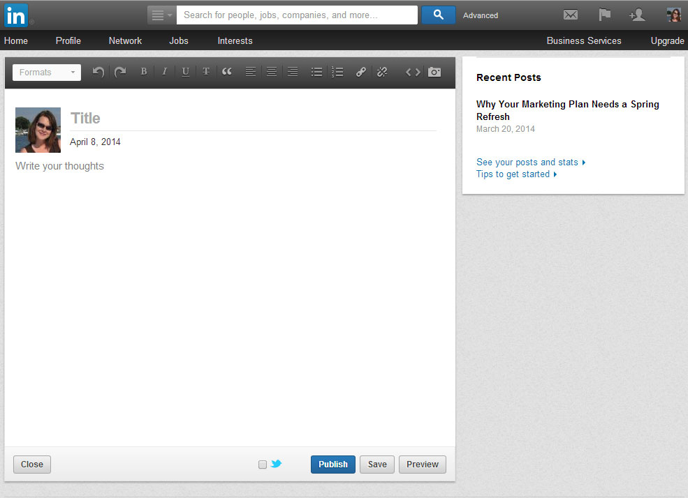 How to Get Started with LinkedIn Publishing Platform - Small Business ...